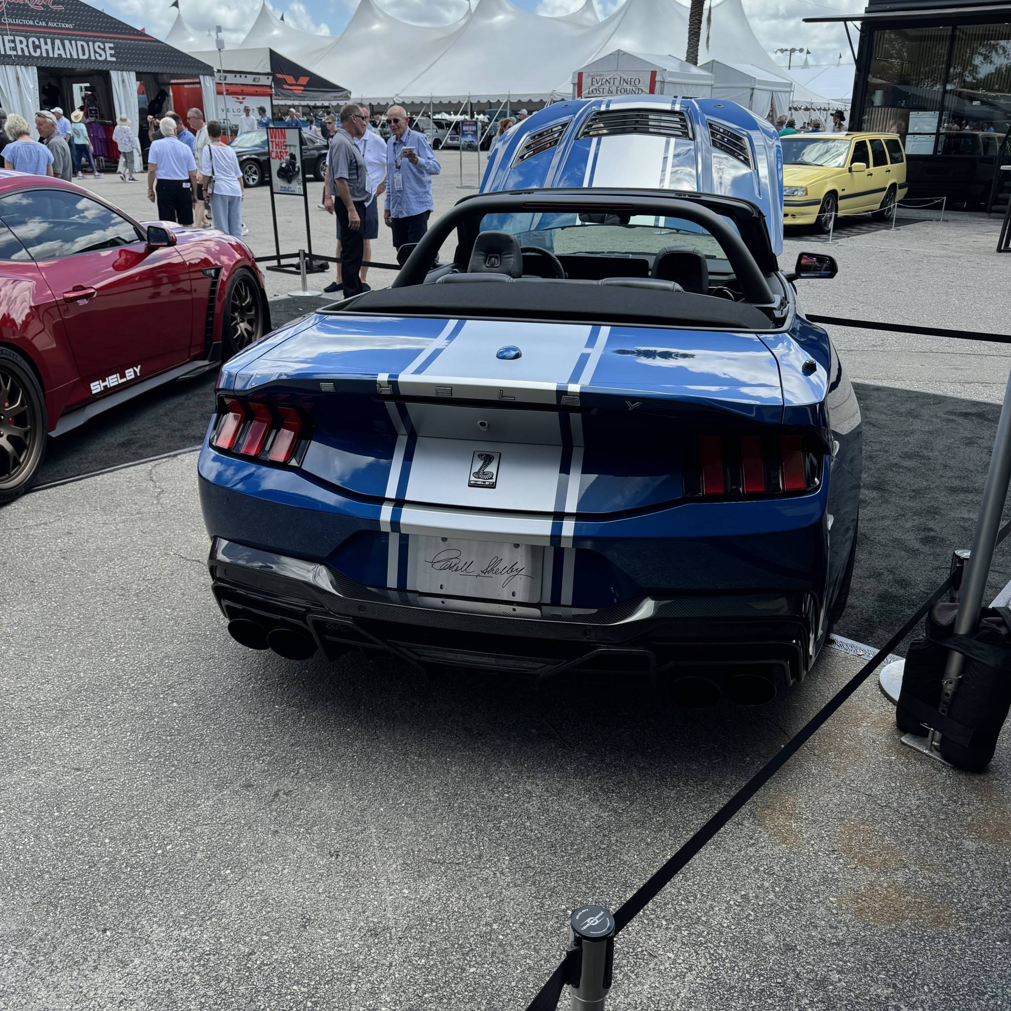 Shelby's New Super Snake Revealed at Barrett-Jackson